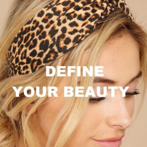 AKTVSHOW Headbands for Women Non Slip Wide Boho Hair Bands Turban Headband Headwraps Stylish Hair Accessories for Women