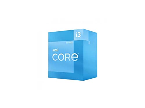 Intel Core i3 (12th Gen) i3-12100 Quad-core (4 Core) 3.30 GHz Processor - Retail Pack, Blue