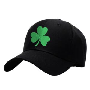 lycycse st patricks day shamrock hat irish clover baseball cap adjustable trucker hats green day lucky hat st patrick decor