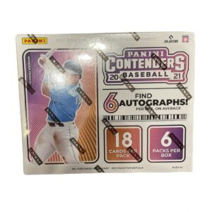 2021 Panini Contenders Baseball Hobby (6 Packs/18 Cards: 6 Autos, 18 Optic)