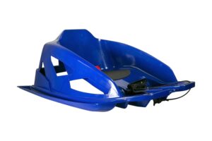 avalanche brands | baby pull sled | blue | includes pull rope & safety belt