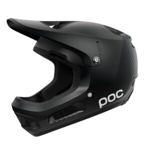 poc coron air carbon mips full face mountainbike helmet - designed to deliver comfort, fit and performance protection all day long