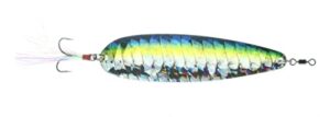 nichols lures 4fs21-34 4" lake fork flutter spoon, blueback hd, 3/4oz