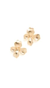 shashi women's gold fiorina earrings, gold, one size