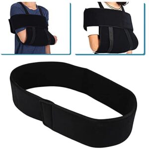 QIANMEI Fixed Elbow Brace Shoulder Injury by for Women and Men,Rotator Cuff Torn, Wrist and Elbow Surgery with Adjustable Padded Arm Support Straps