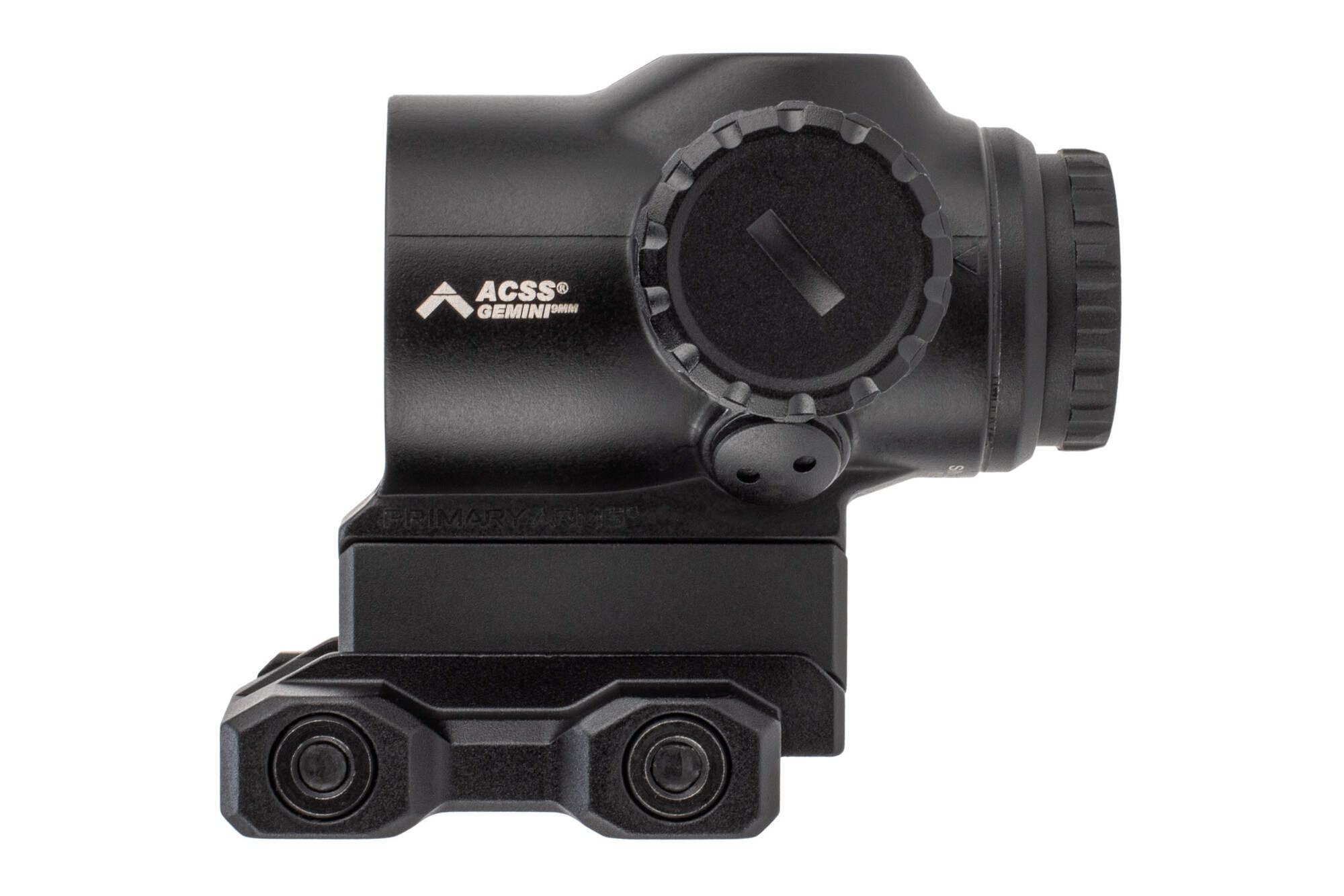 Primary Arms SLX 1X MicroPrism with Green Illuminated ACSS Gemini 9mm Reticle