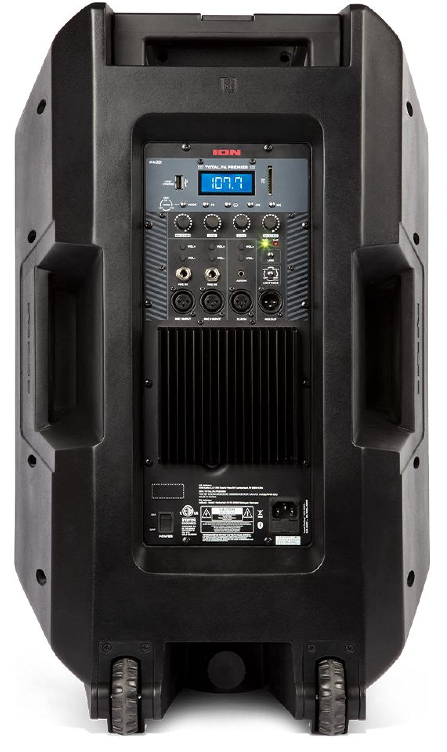 Ion PA Premier 500-Watts Karaoke Party Speaker - Robust High-Power and Bright Sound with Visual Effects and Microphone (Renewed)