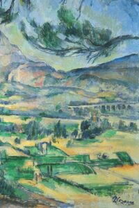 paul cézanne: mont sainte-victoire - 6x9' lined notebook