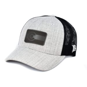 Branded Bills Colorado Curved Trucker State Midnight Heather/Black