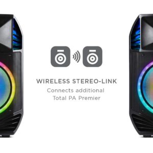 Ion PA Premier 500-Watts Karaoke Party Speaker - Robust High-Power and Bright Sound with Visual Effects and Microphone (Renewed)