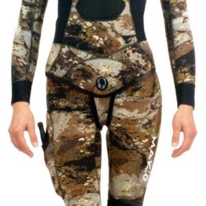 MAKO Spearguns Womens Spearfishing Wetsuit 3D Yamamoto Reef Camo 3mm 2 Piece (Medium)