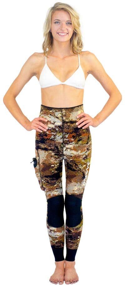 MAKO Spearguns Womens Spearfishing Wetsuit 3D Yamamoto Reef Camo 3mm 2 Piece (Medium)