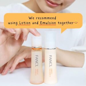 FANCL Enrich+ Lotion II - 100% Preservative-Free, Facial Lotion with Niacinamide, Hydration, Anti-Aging, Firming & Elasticity Solutions for All Skin Types