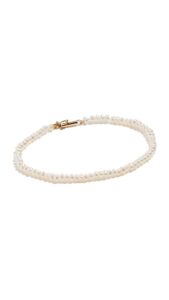 ariel gordon jewelry women's pearl shoreline bracelet, pearl, off white, one size