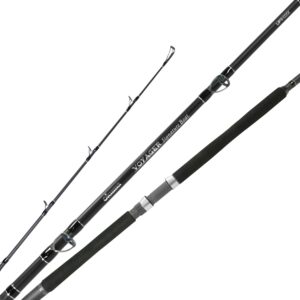 okuma vsb-s-703m-mh voyager signature travel travel rods, black, 7' m/mh