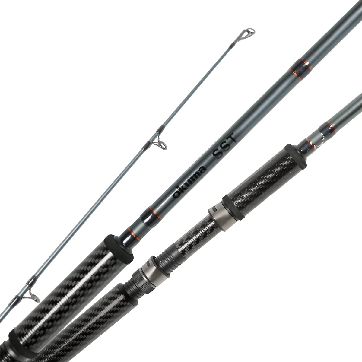 Okuma SST-S-902M-CGa SST Carbon Grip a Rods, Gray