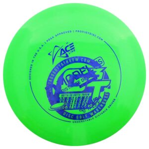 prodigy disc factory second ace line glow base grip d model us distance driver golf disc [colors and hot stamps will vary] - 170-175g