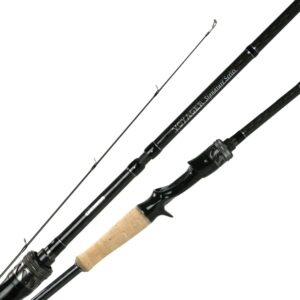 okuma okuma vss-c-724mh voyager signature fresh travel rods, black, 7'2" mh