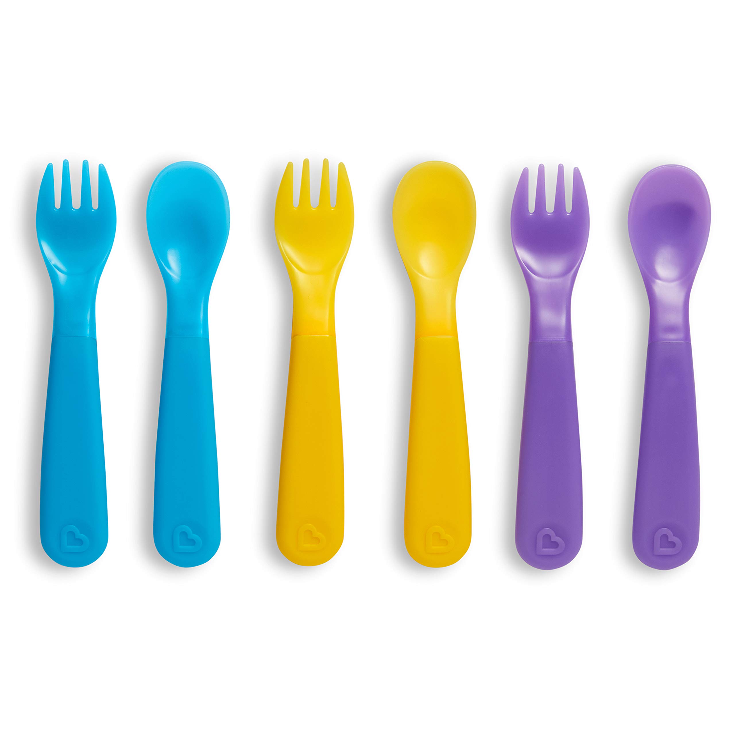 Munchkin® 3pk Stay Put™ Suction Bowls and 6pk Color Changing Forks and Spoons