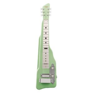 gretsch g5700 electromatic 6-string right-handed lap steel electric guitar with gloss finish and mahogany body (broadway jade)