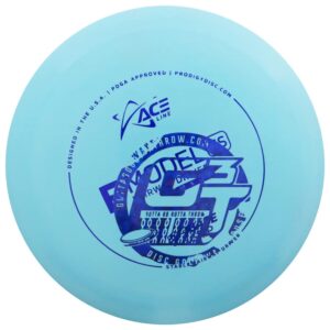 prodigy discs factory second ace line base grip f model us fairway driver golf disc [colors and hot stamps will vary] - 170-176g