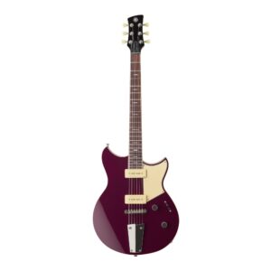 yamaha revstar standard rss02t hml electric guitar with gig bag, hot merlot