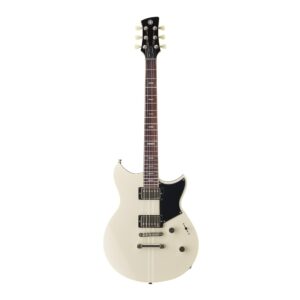 yamaha revstar standard rss20 vw electric guitar with gig bag, vintage white