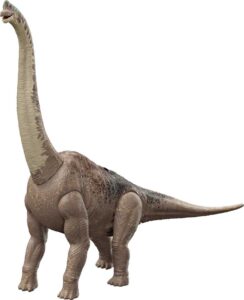 mattel jurassic world dominion brachiosaurus dinosaur action figure, 32-in long toy with posable joints (amazon exclusive)