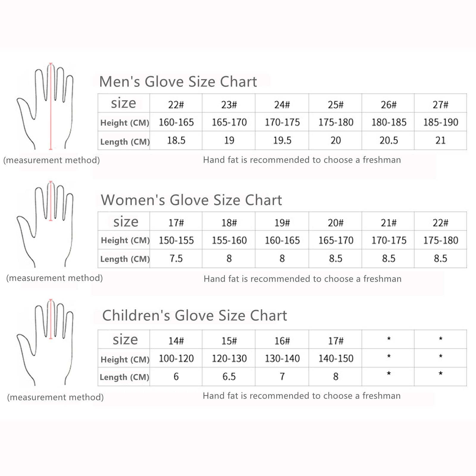 Lfzhjzc Golf Gloves,Multiple Color Sizes are Available, Left Hand (Pack of 2) (Color : Black, Size : 23size)