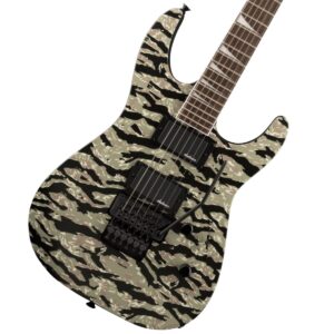 jackson x series soloist slx dx electric guitar - tiger jungle camo