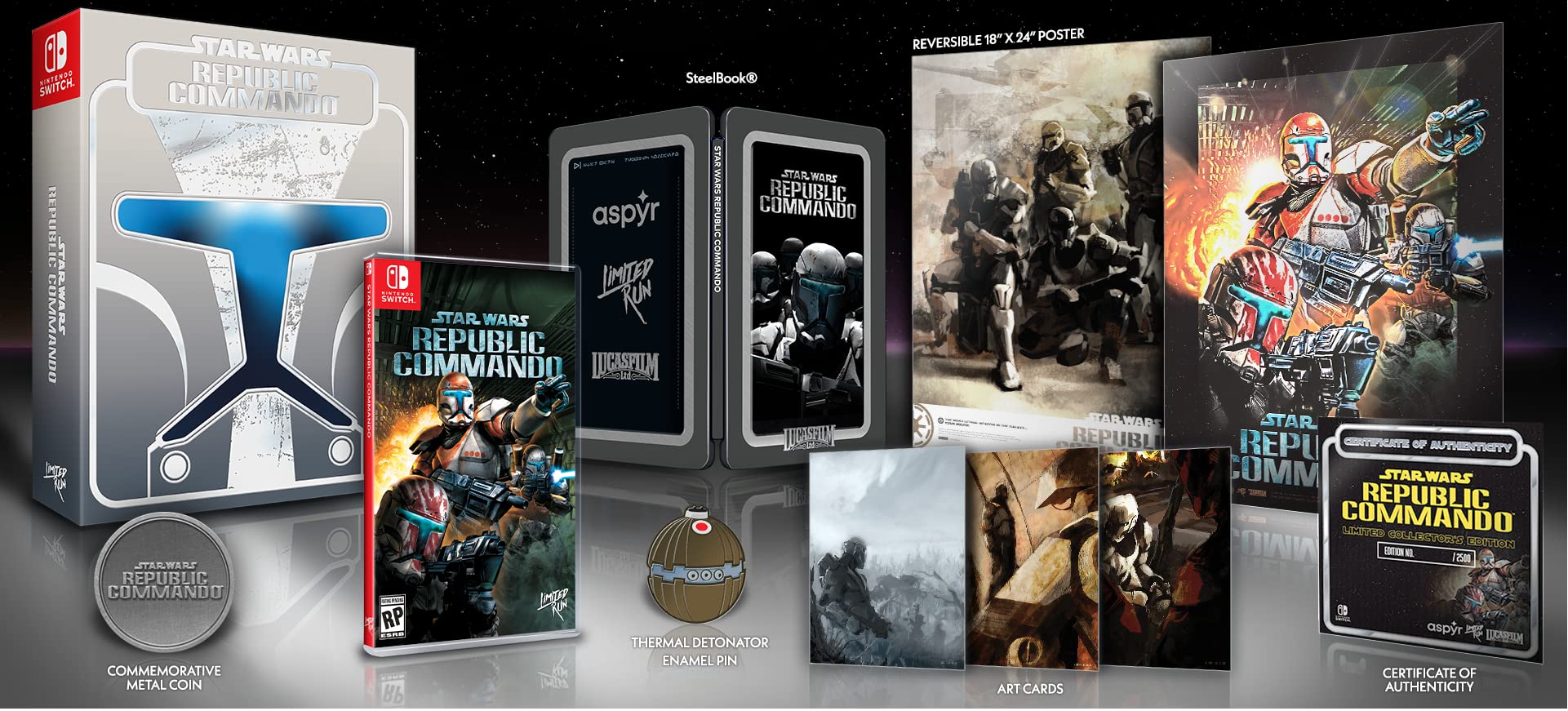 Star Wars: Republic Commando Collector's Edition, Limited Run Games #103 - Nintendo Switch