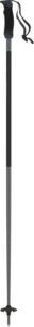 atomic amt sqs ski poles womens sz 120cm (48in) black