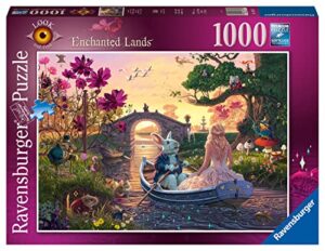 ravensburger enchanted lands jigsaw puzzle - 1000-piece | unique softclick technology | vibrant, glare-free pieces | fsc certified | ideal for ages 14 and up