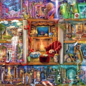 Ravensburger Aimee Stewart The Grand Library 1500 Piece Jigsaw Puzzle for Adults & Kids Age 12 Years Up