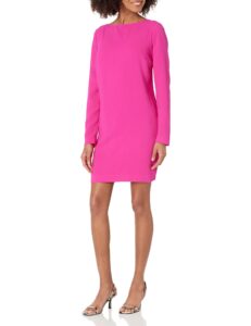 trina turk women's a line dress, faye fuchsia, 6