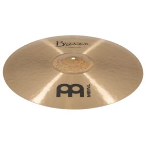 Meinl Cymbals Byzance 19" Traditional Polyphonic Crash with Raw Bell — Made in Turkey — Hand Hammered B20 Bronze, 2-Year Warranty (B19POC)