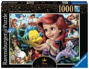 ravensburger disney princess heroines no.3 the little mermaid - 1000 piece jigsaw puzzle | fsc certified | ideal for kids & adults aged 12, glare-free design