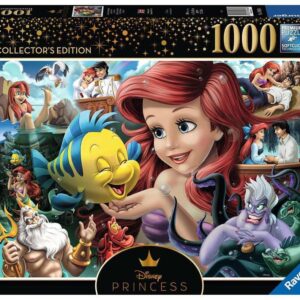 Ravensburger Disney Princess Heroines No.3 The Little Mermaid - 1000 Piece Jigsaw Puzzle | FSC Certified | Ideal for Kids & Adults Aged 12, Glare-Free Design