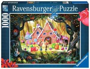 ravensburger hansel and gretel beware! 1000 piece jigsaw puzzle for adults and kids | unique softclick technology | vibrant and glare-free | sustainable forestry practices