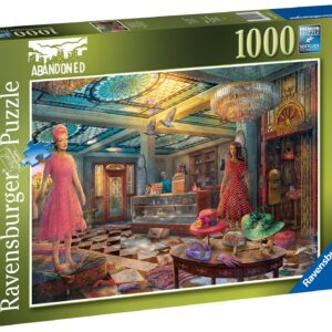 Ravensburger Abandoned Series: Deserted Department Store Jigsaw Puzzle - 1000 Unique Pieces | Softclick Technology Engaging Imagery for Adults and Kids | Enhanced Durability