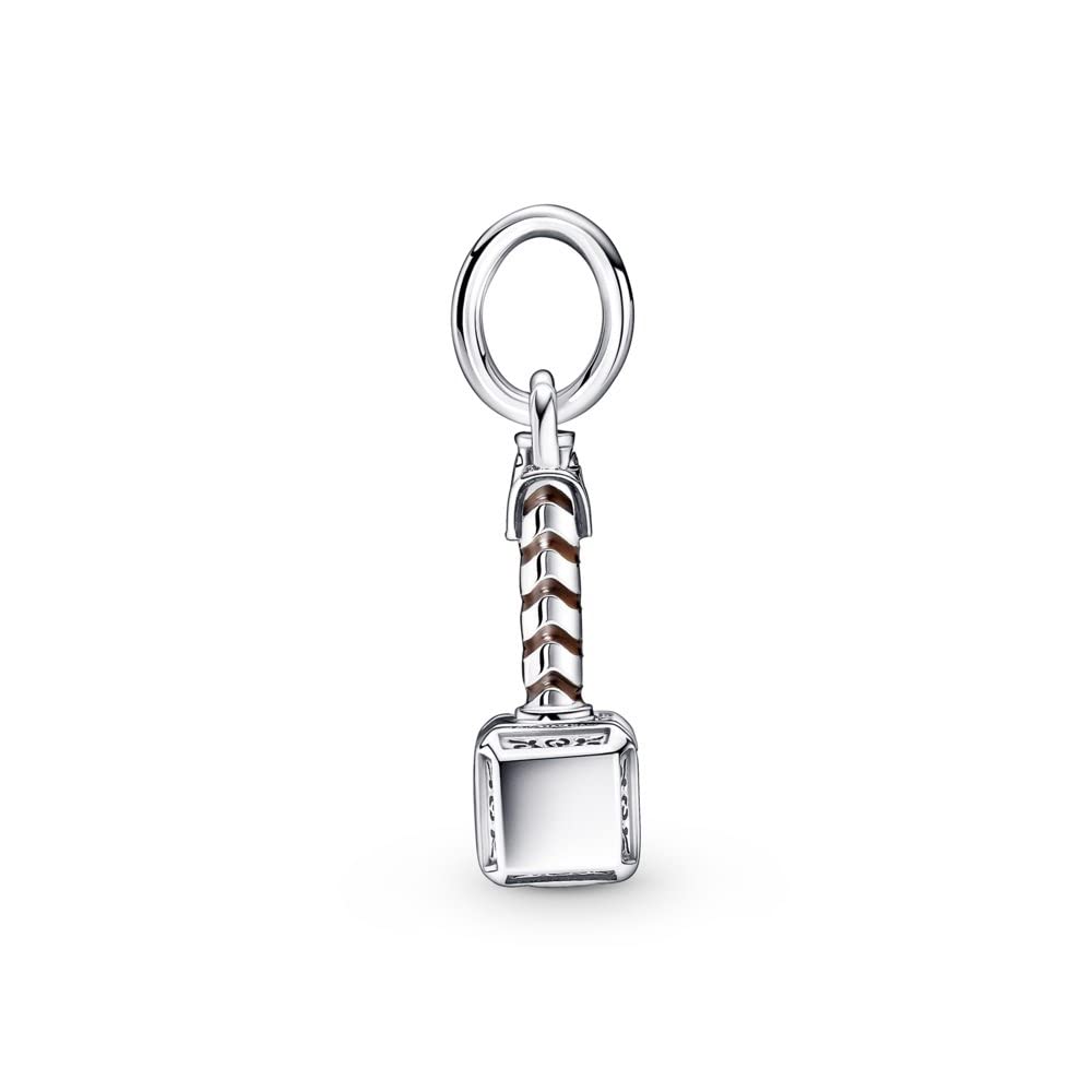 PANDORA 790483C01 Marvel The Avengers Thor's Hammer Dangle Charm