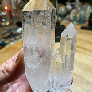 Decor Stone Lemurian Seed Crystal Record Keeper Cathedral Multi Laser Point Specimen 670