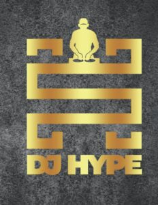 notebook: dj hype logo