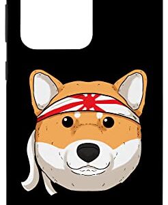 Galaxy S20 Ultra Funny Shiba Inu Uni Dog Red Traditional Bandana Old Flag Case