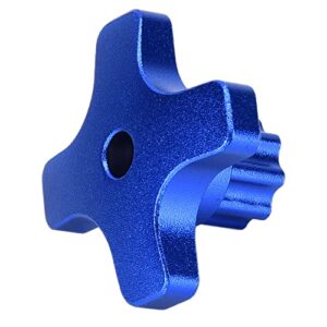 crank cover wrench, strong texture bike crank remove tools blue for road bicycle