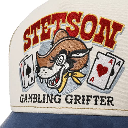 Stetson Gambling Grifter Trucker Cap Men Beige One Size