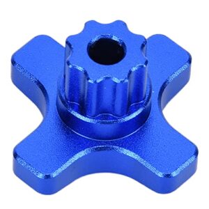 Crank Cover Wrench, Strong Texture Bike Crank Remove Tools Blue for Road Bicycle