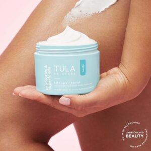 TULA Skin Care Take Care + Nourish - Advanced Hydration Body Moisturizer, Non-Greasy, Contains Vitamin C & Yuku to Improve Skin Tone & Texture, 8.1 oz.