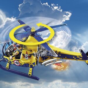 Playmobil Air Stunt Show Helicopter with Film Crew