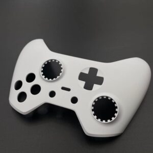 Cowhilan Replacement Housing Shell Faceplate Case Cover Repair Parts Compatible with Xbox Elite Wireless Controller - White Special Edition